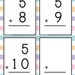 Pastel Addition Flashcards - Etsy