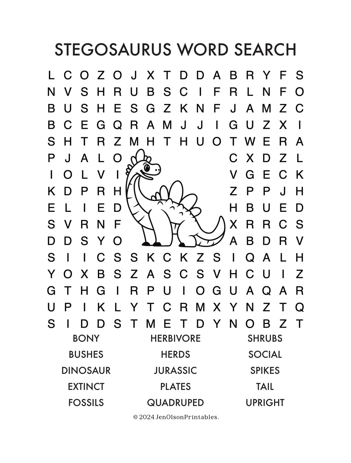 10 Fun Dinosaur Activity Sheets - Etsy