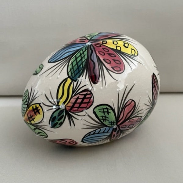 Hand Painted Ceramic Eggs - Etsy
