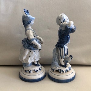 Vintage Pair Meiselman Italy Art Pottery Figurines - Etsy
