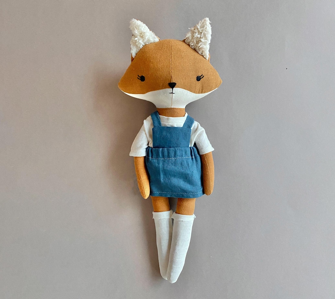 Fox Doll Instant Download Sewing Pattern, DIY Rag Dolls Pdf Sewing ...