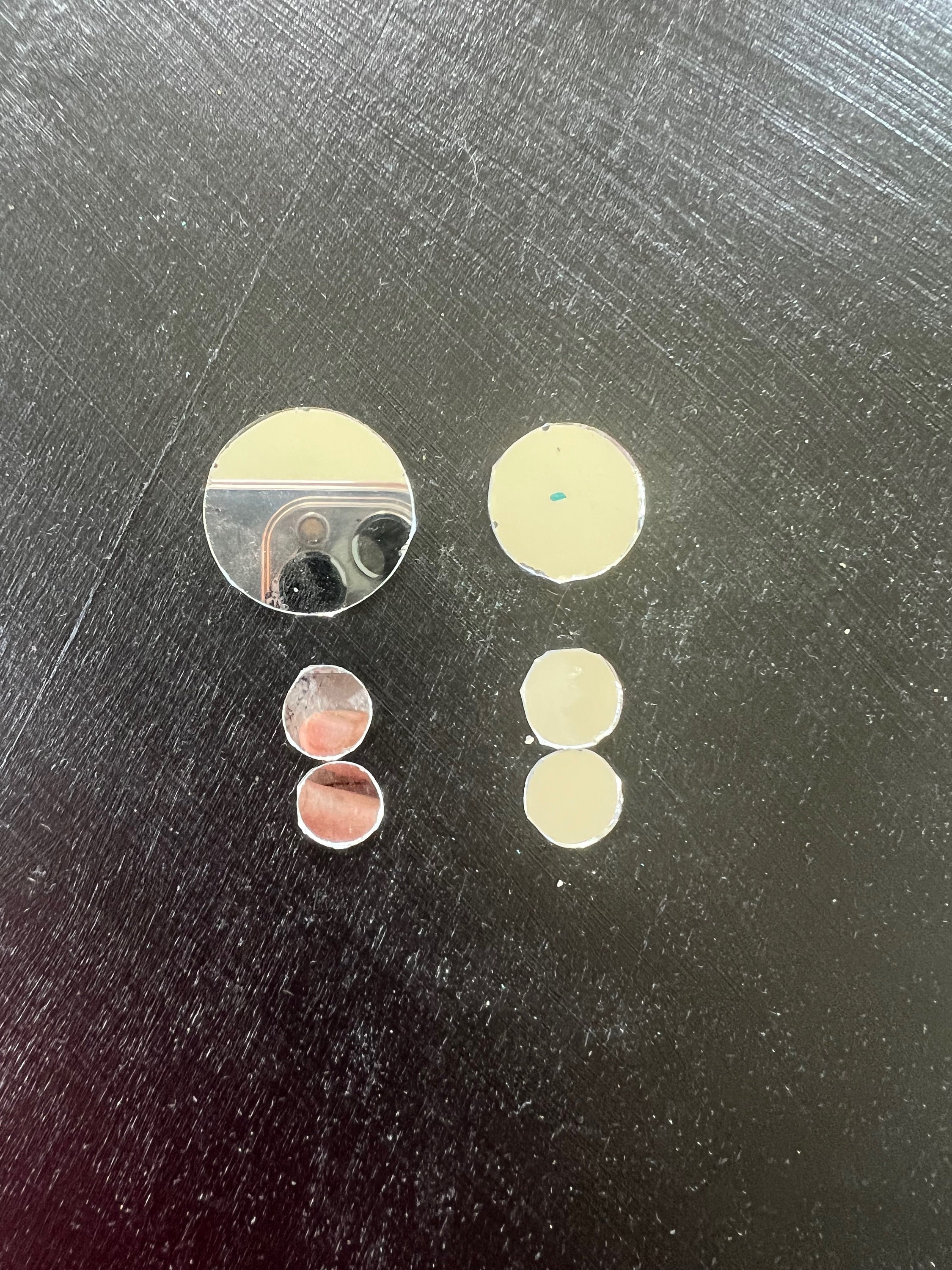 Craft Mirrors in Different Shapes, Small Mirrors, Mirrors for Creating ...