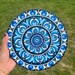 Dot Mandala Painting on Round Canvas, Mandala Painting,mandala for ...