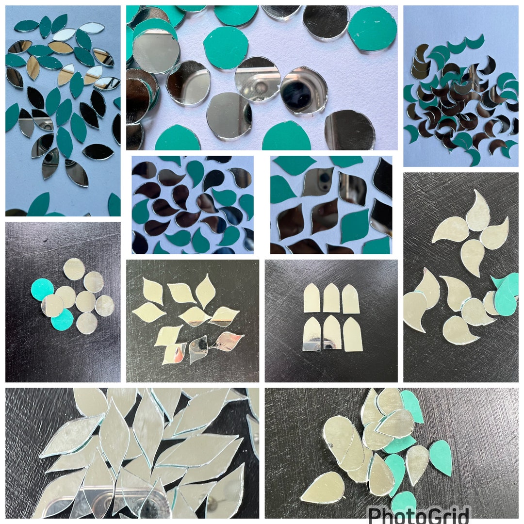 Craft Mirrors in Different Shapes, Small Mirrors, Mirrors for Creating ...