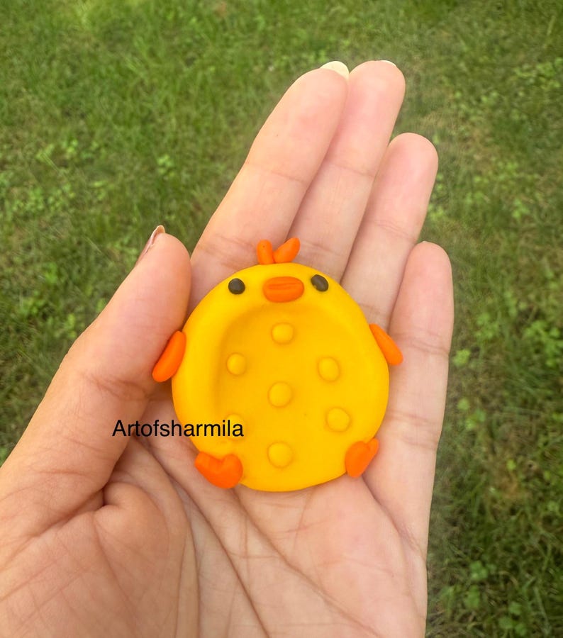 Handmade Polymer Clay Worry Stone – Pocket Buddy for Anxiety Relief ...