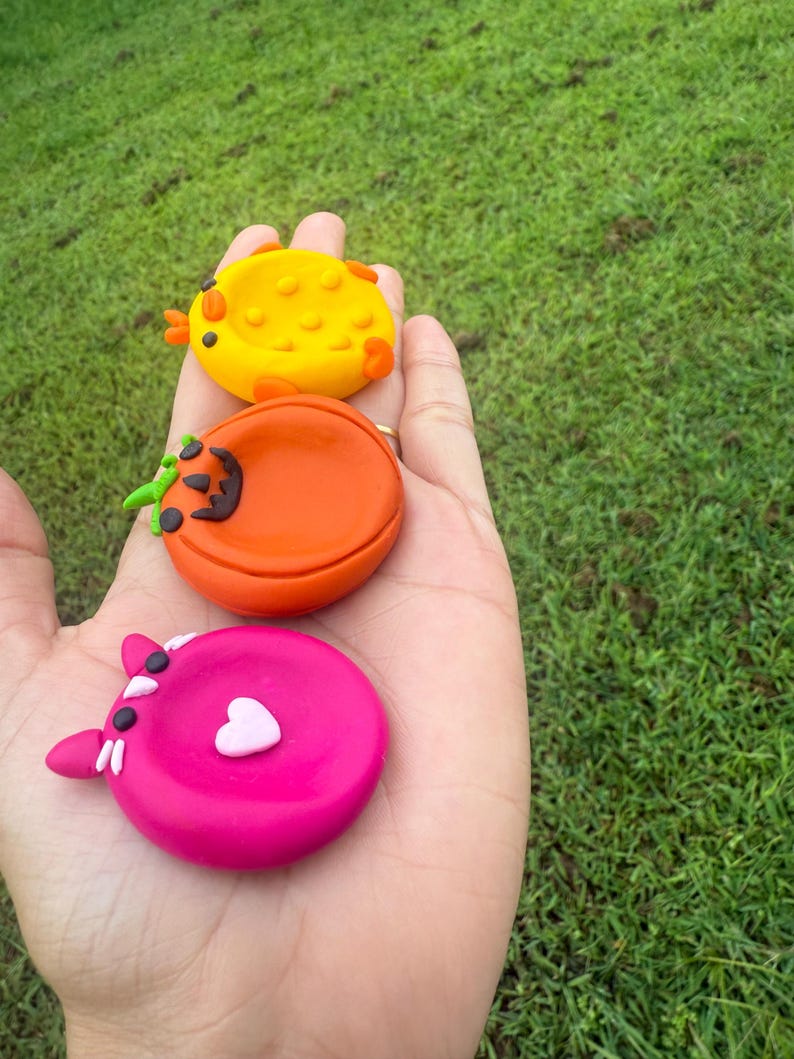 Handmade Polymer Clay Worry Stone – Pocket Buddy for Anxiety Relief ...