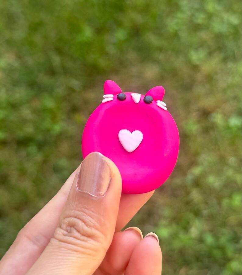 Handmade Polymer Clay Worry Stone – Pocket Buddy for Anxiety Relief ...
