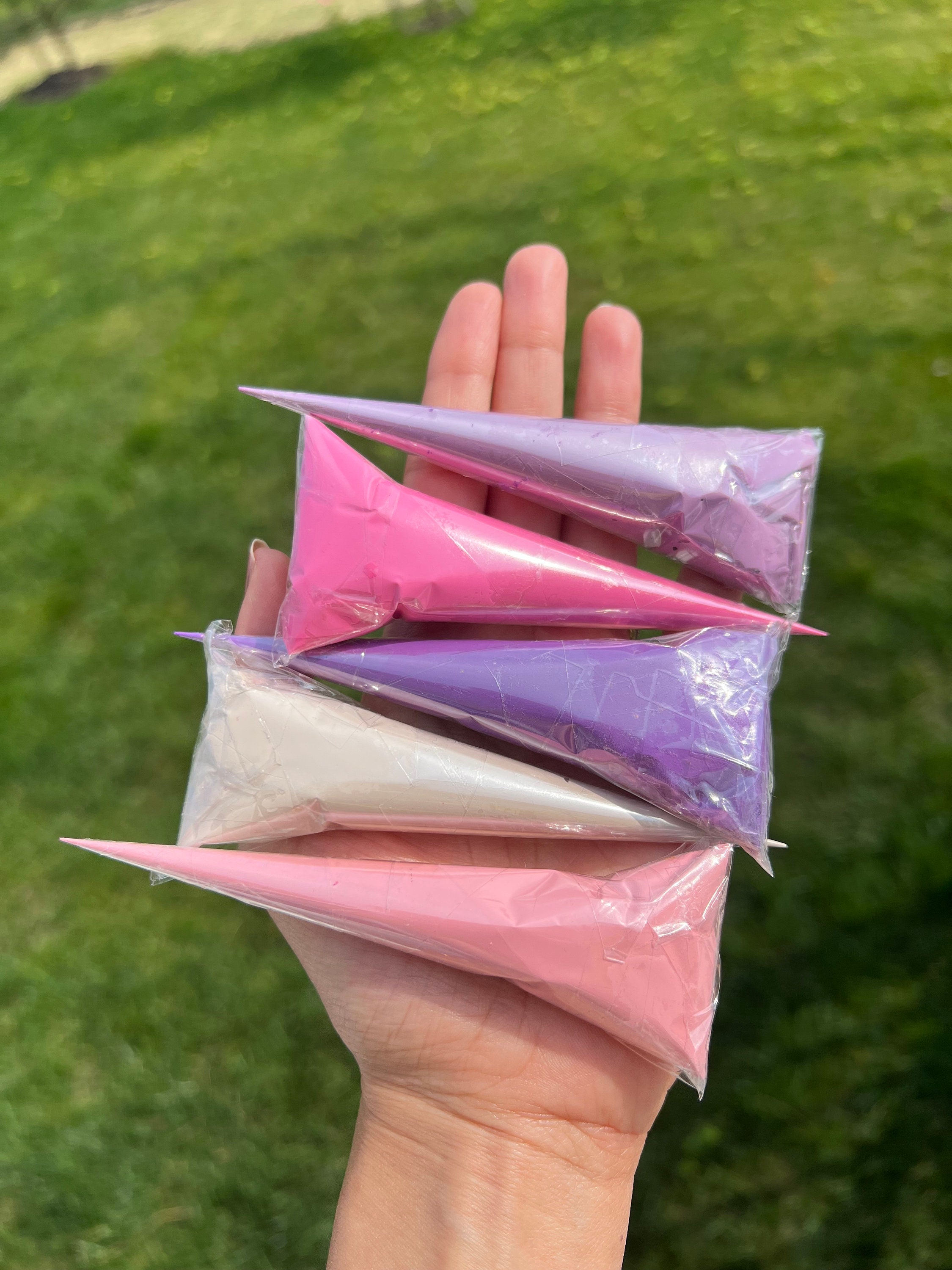 Acrylic Paint Filled Cones for Dot Mandala & Henna,paint Filled Cones, Dotting Tools,pastel ...