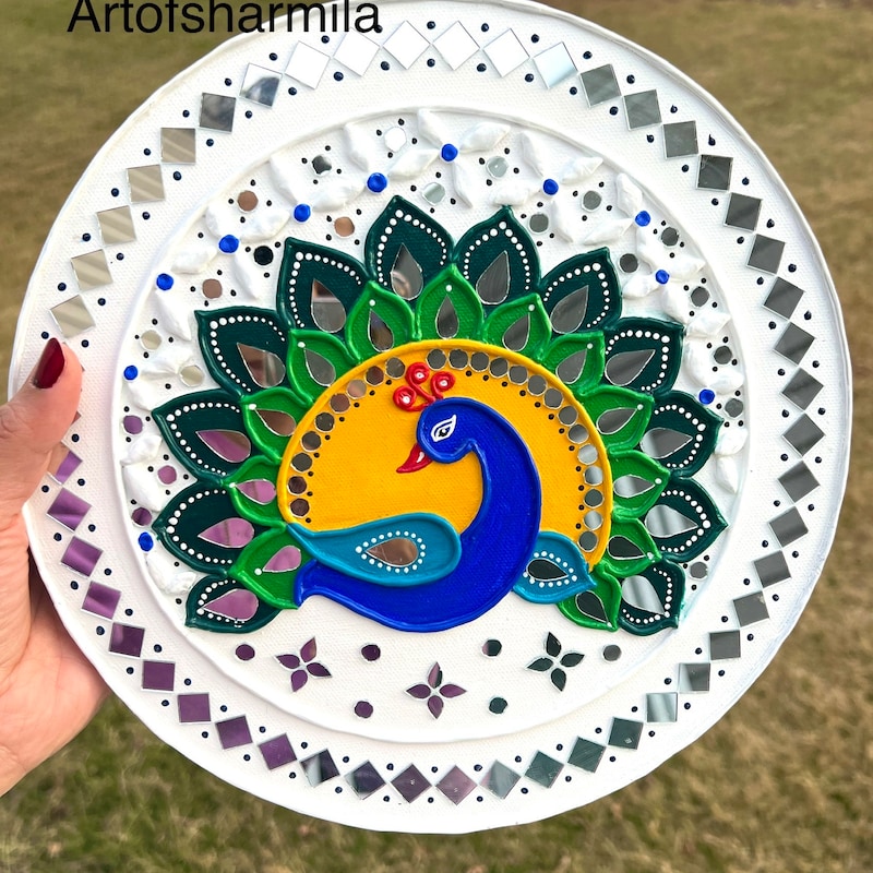 Lippan Art Work Mandala - Etsy