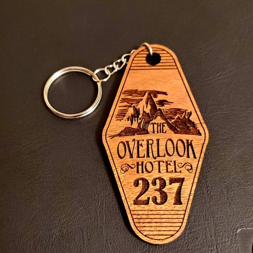 The Shining the Outlook Hotel Room Key Ring Keychain | Etsy