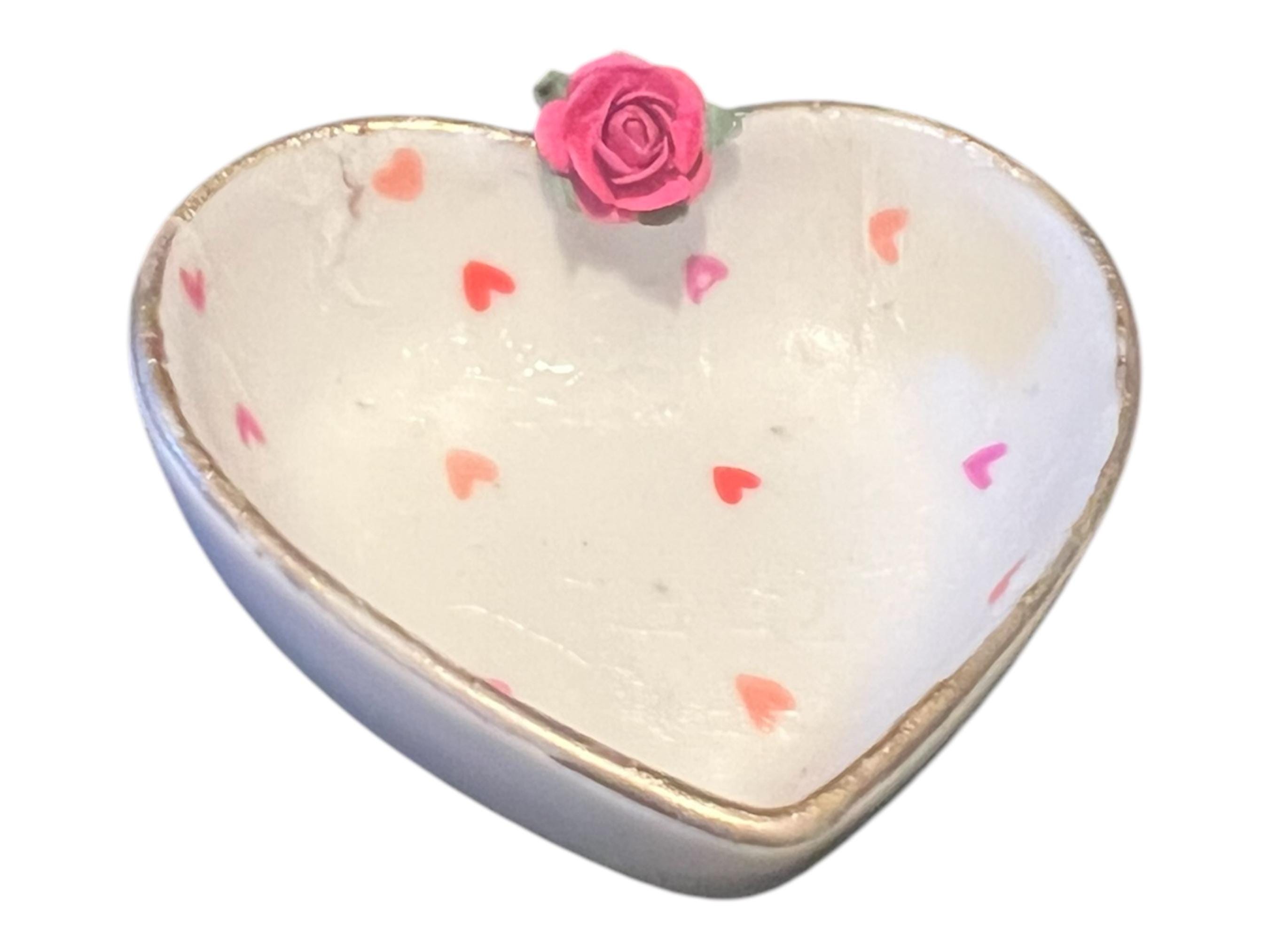 Jewelry Dish, Ceramic Heart Dish, Mothers Day, Bridesmaid Gifts - Etsy