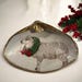 Christmas Shell, Decoupaged Holiday Clam Shell, Christmas Decor - Etsy