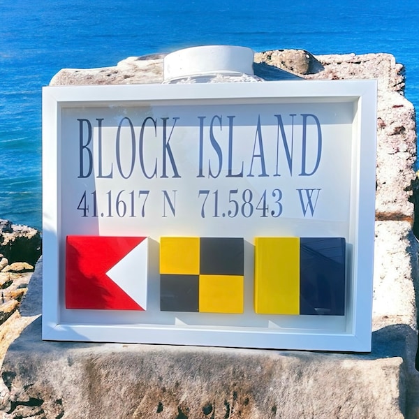 Nautical Flag Sign - Etsy