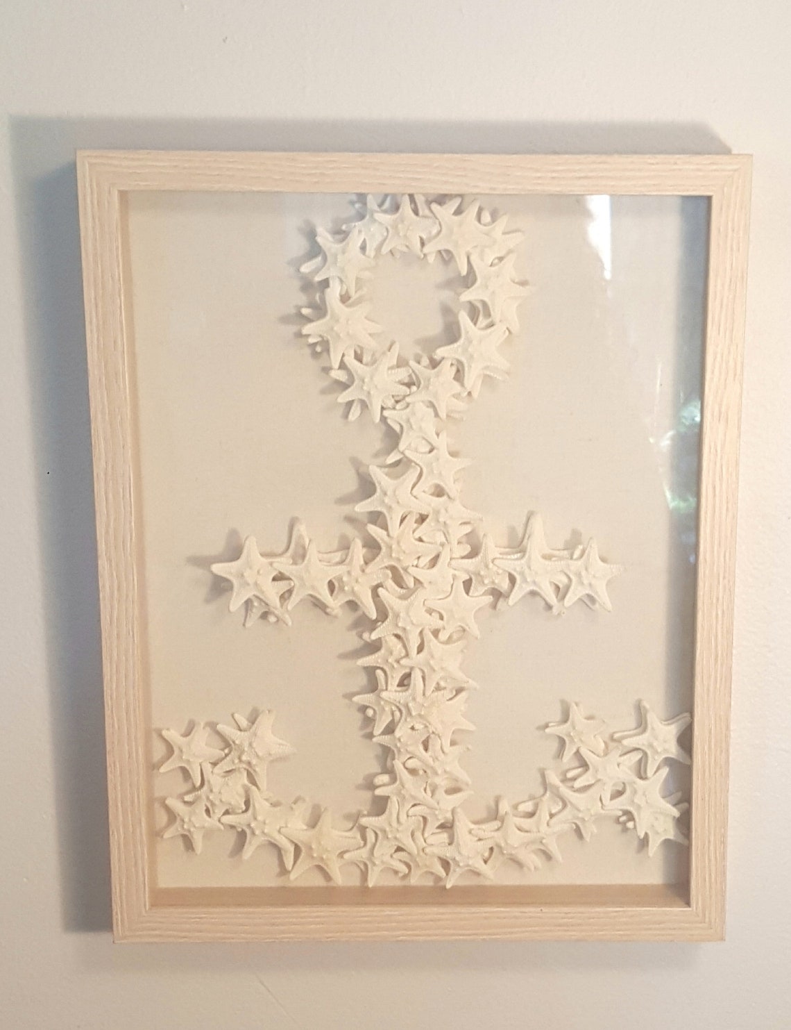 Anchor Wall Art Framed Starfish Starfish Decor Starfish - Etsy