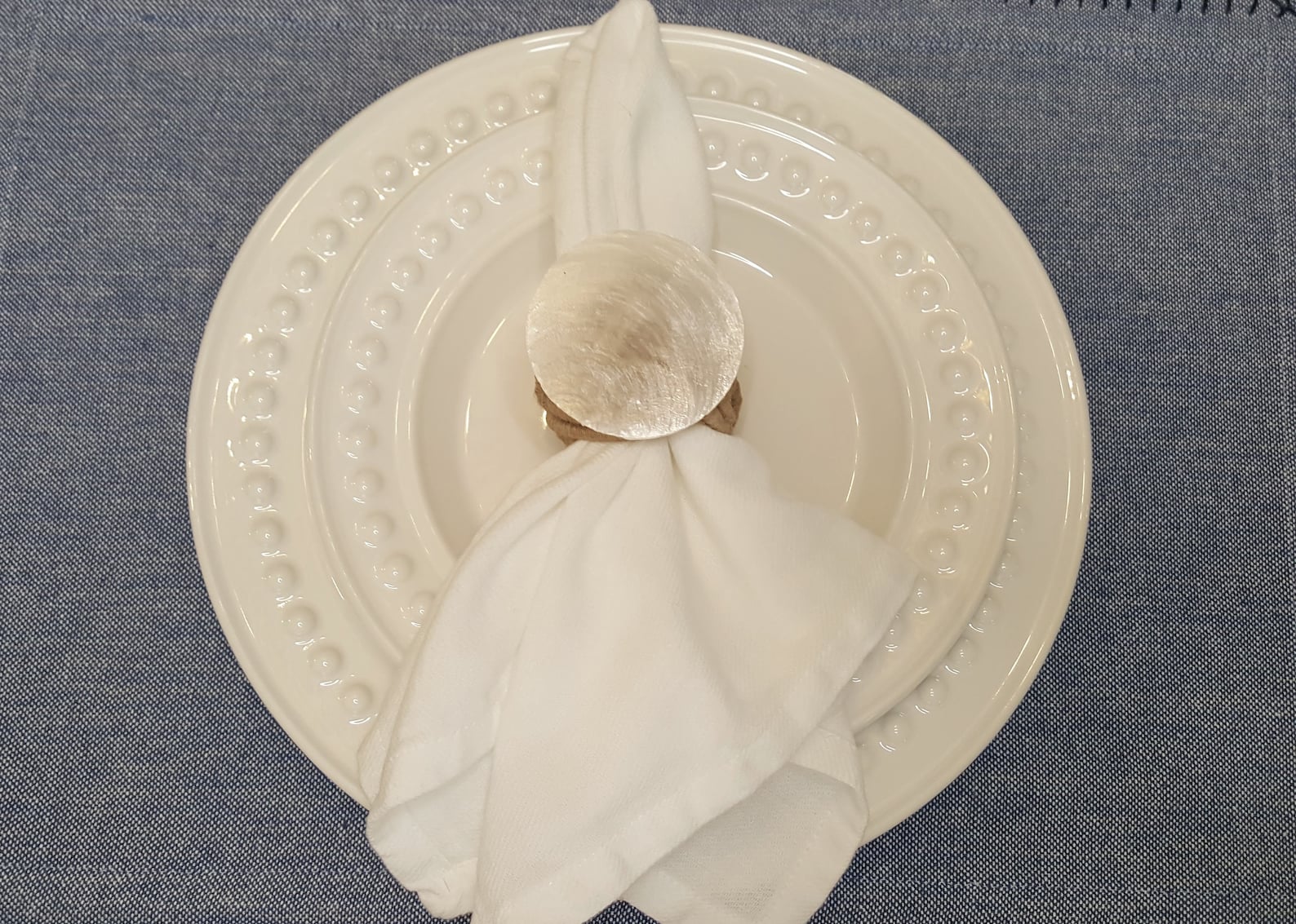 Set of Coastal Napkin Rings Nautical Table Decor Nautical - Etsy