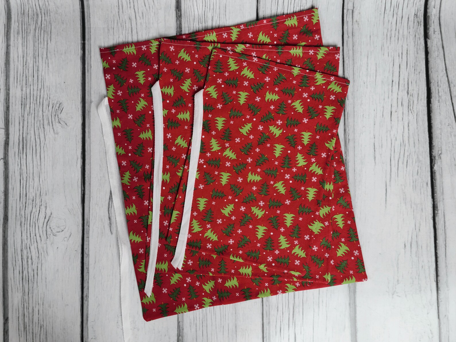 Reusable Gift Bag Cloth Wrapping Paper Christmas Wrapping | Etsy