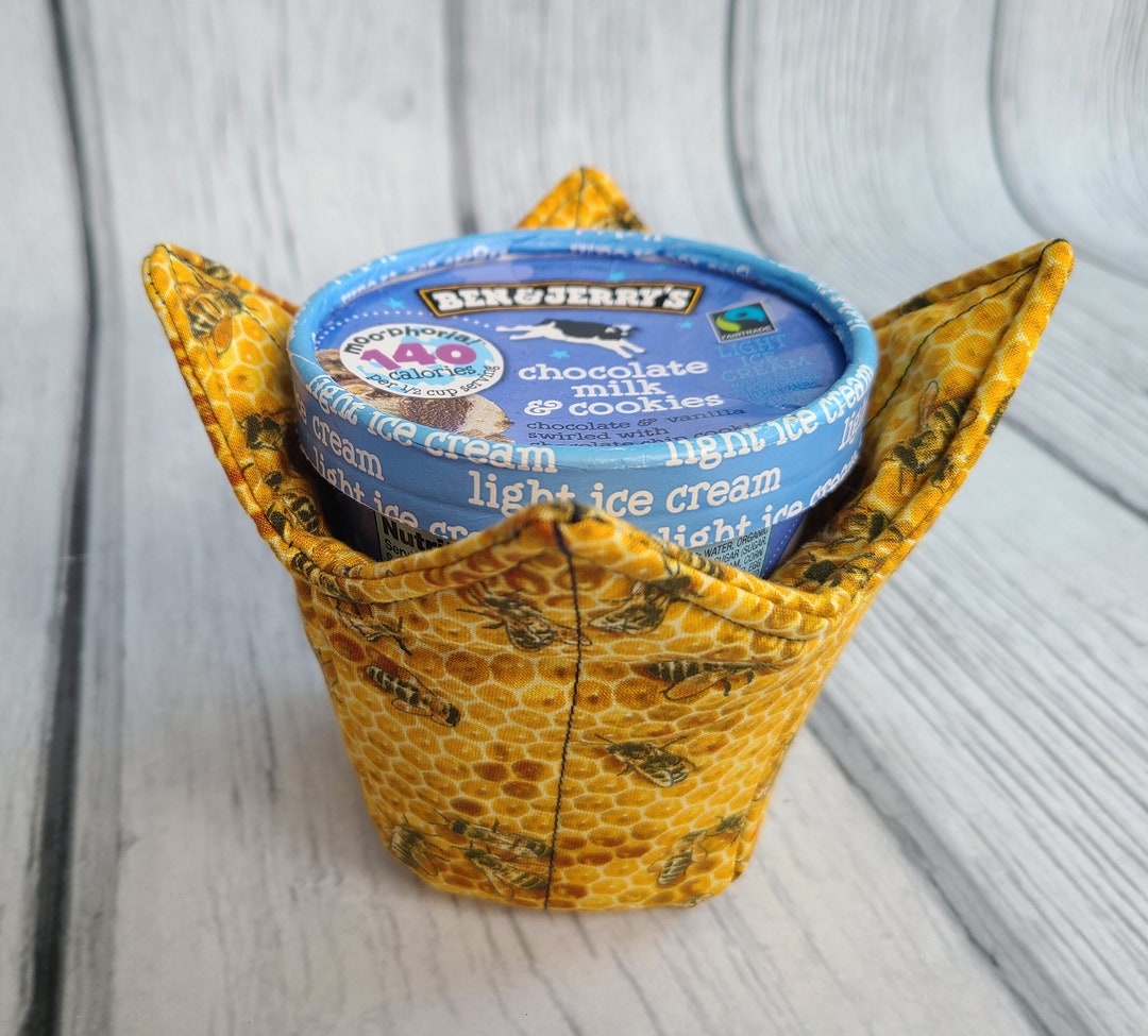 ICE CREAM Pint Holder Ice Cream Holder Ice Cream Cozy Pint - Etsy