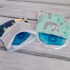 Flannel Ice Pack Cover for Kids: Reusable Ouchie Bag - Etsy