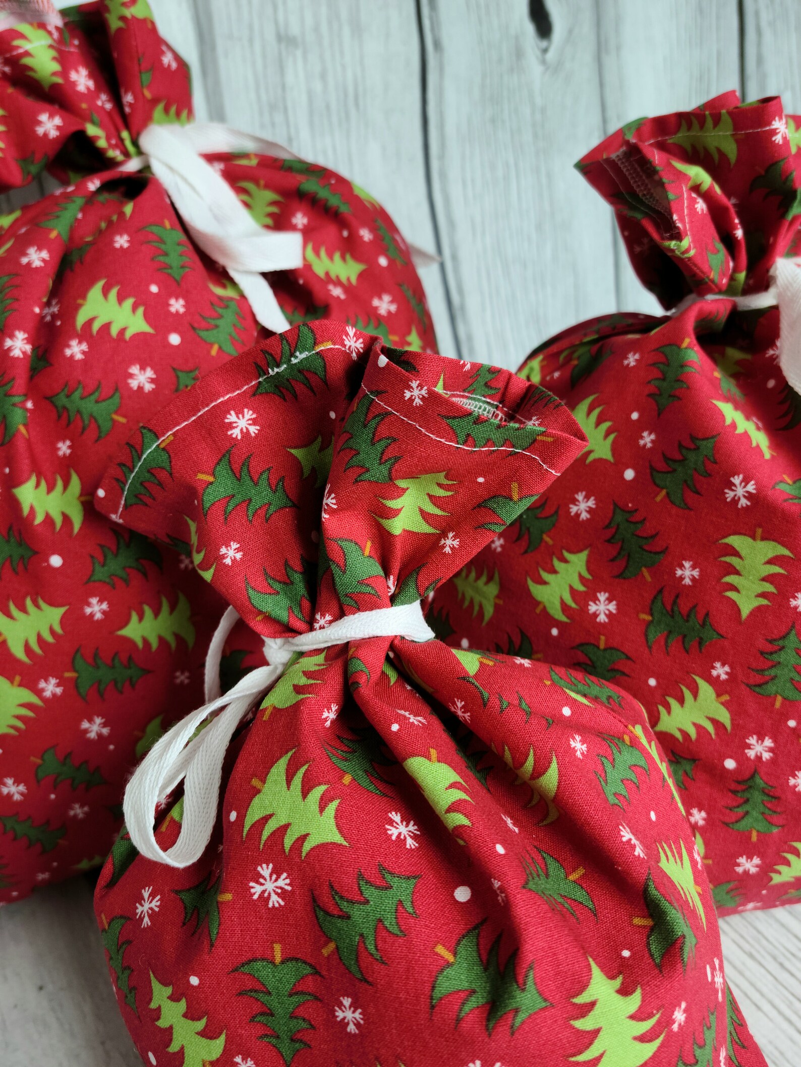 Reusable Gift Bag Cloth Wrapping Paper Christmas Wrapping - Etsy