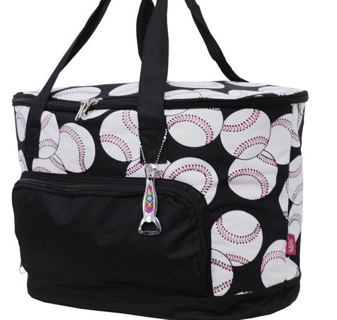 Baseball Cooler Bag, Travel Cooler Bag, Baseball Cooler Tote, Gameday ...