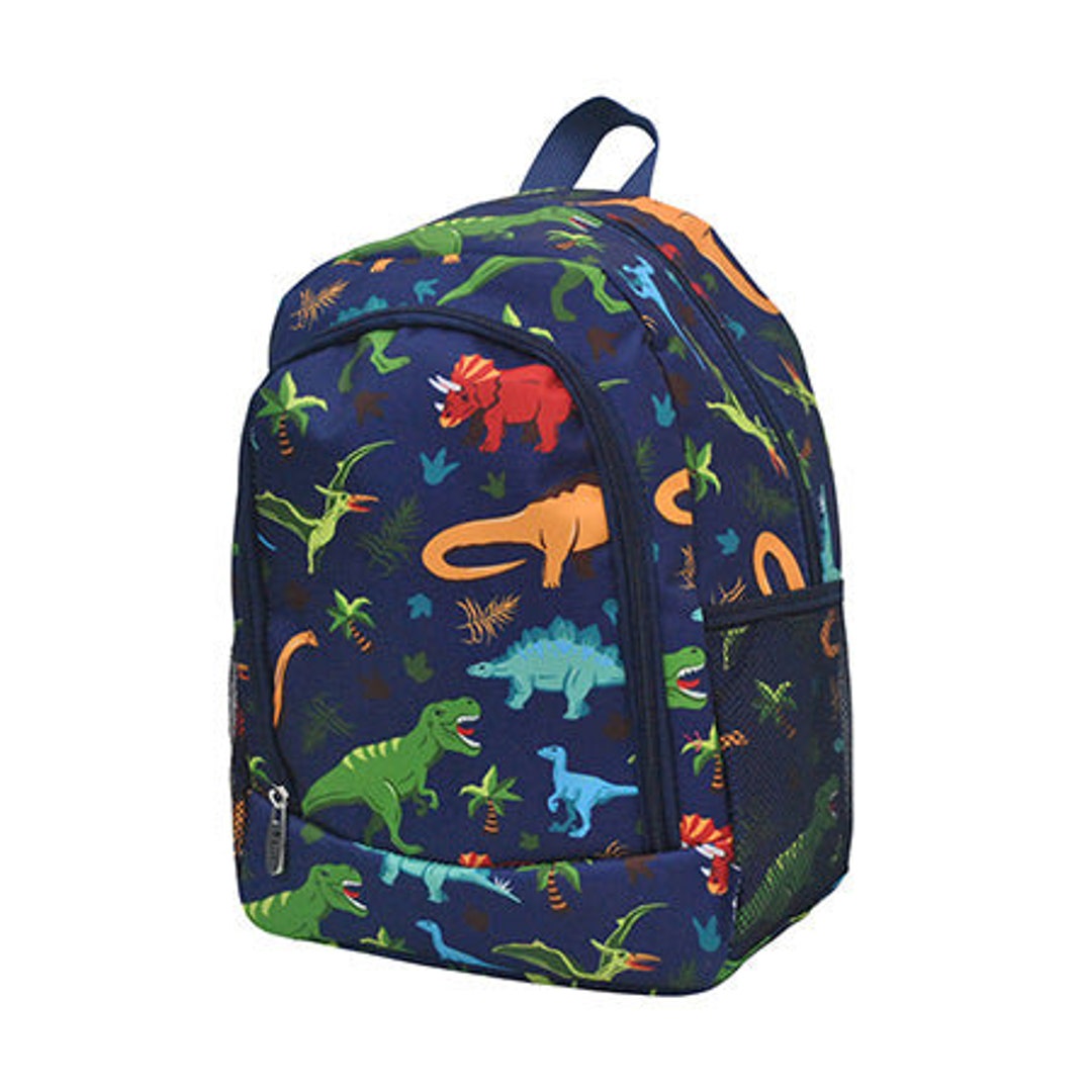 Dino World NGIL Canvas Backpack Boy's Dino Backpack - Etsy