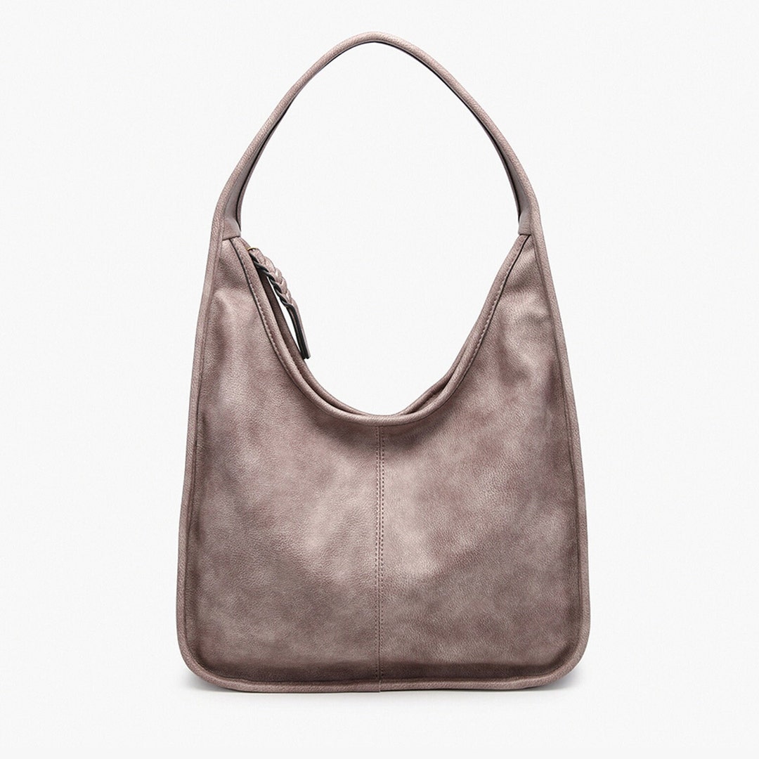 Joey Distressed Slouchy Hobo Bag, Hobo Bag, Shoulder Bag, Large Purse ...