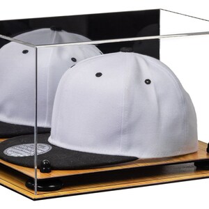 Better Display Cases Clear Acrylic Snapback Hat or Baseball Cap Display ...
