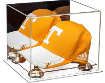 Clear Acrylic Baseball Hat or Cap Display Case With Risers and | Etsy
