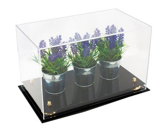 Versatile Acrylic Display Case Medium Rectangle Box With | Etsy