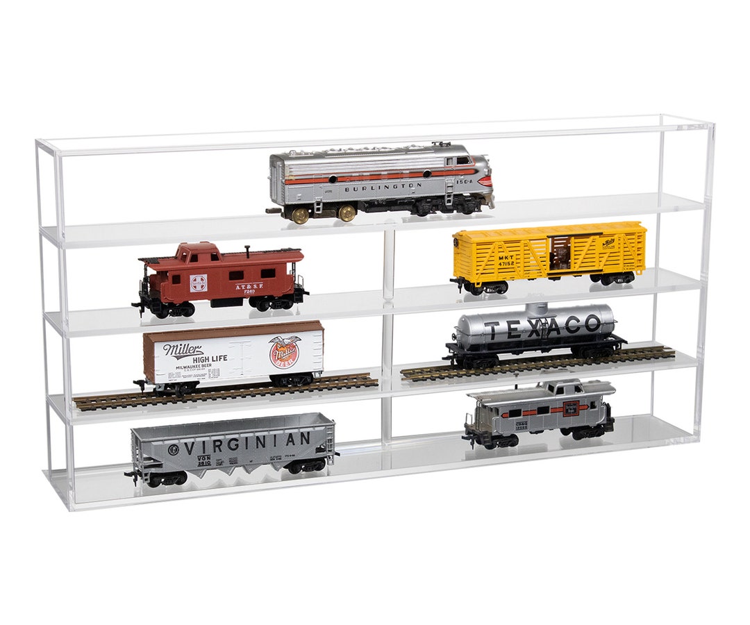 Acrylic Model Train Display Case With 4 Shelves (A123) - Etsy