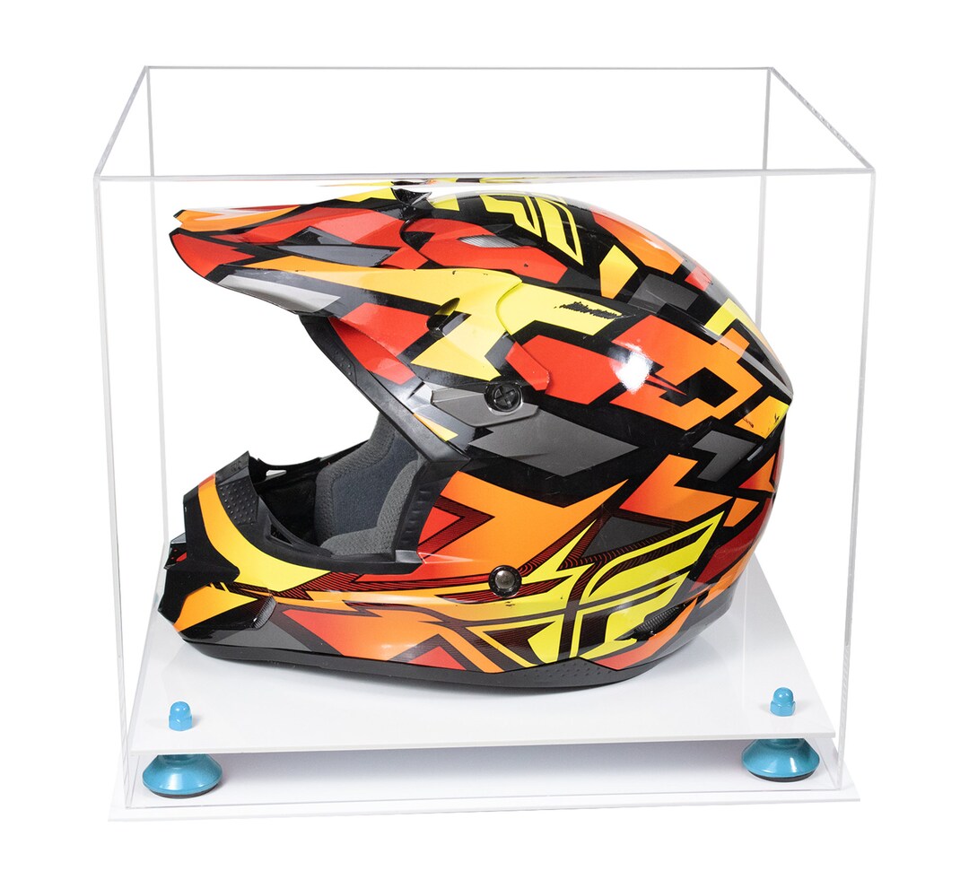 Versatile Clear Acrylic Display Case - Large Rectangle Box With Risers ...