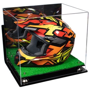 Better Display Cases Acrylic Motorcycle Helmet Display Cases - Large ...