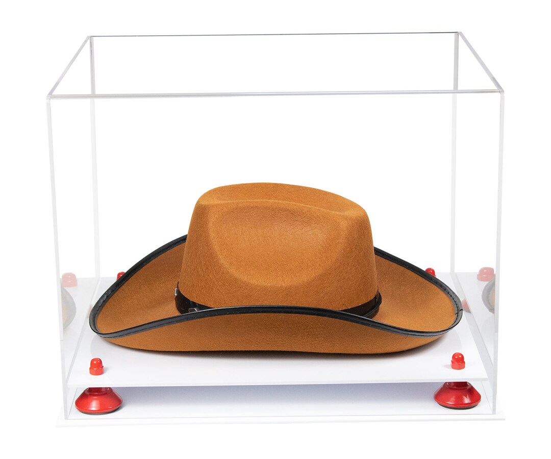 Acrylic Versatile Display Case With Risers and Base - 16" X 13" X 12 ...