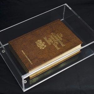 Deluxe Acrylic Book Display Case (A020) - Etsy