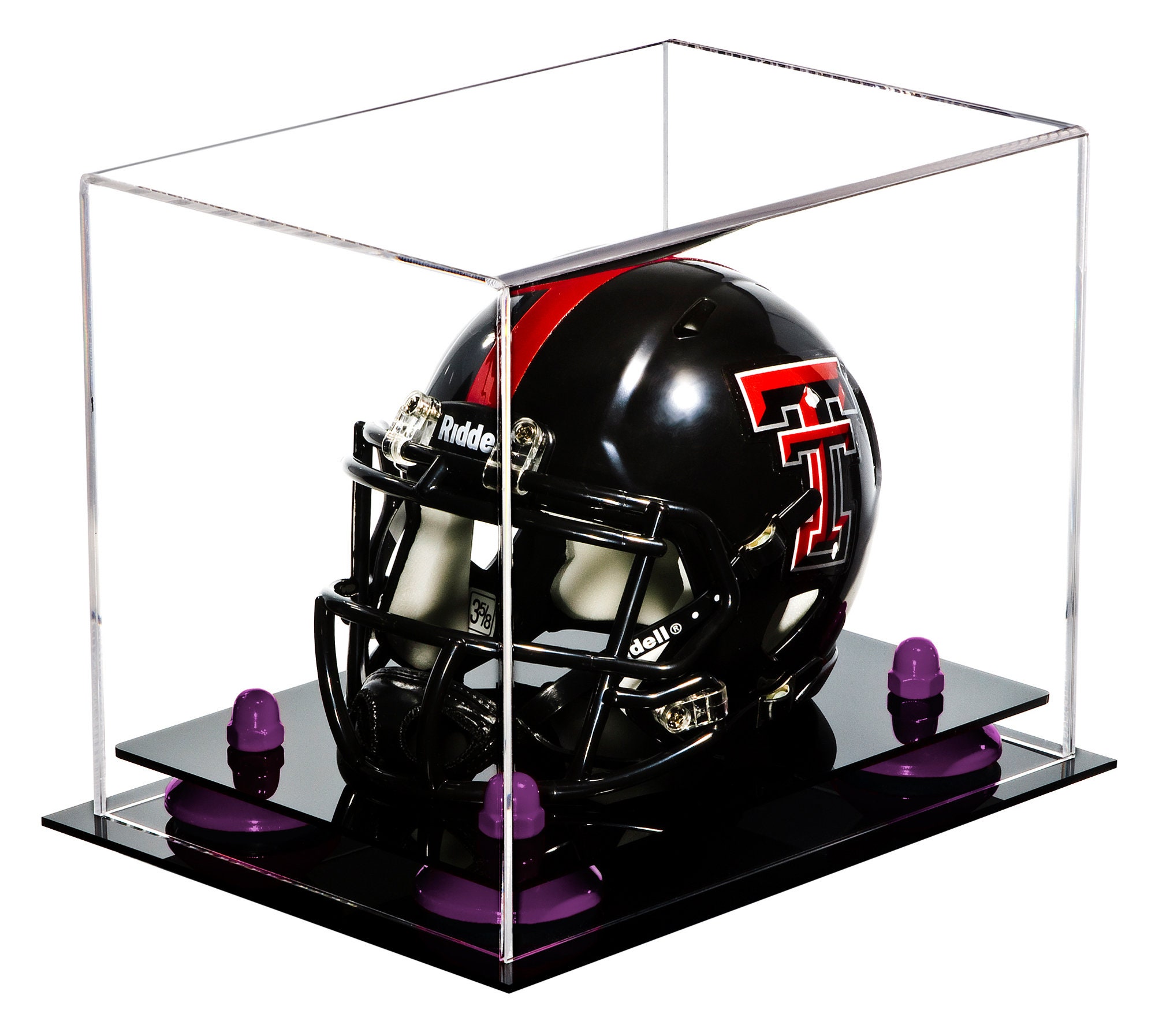 Clear Acrylic Mini Miniature Football Helmet not Full Size - Etsy