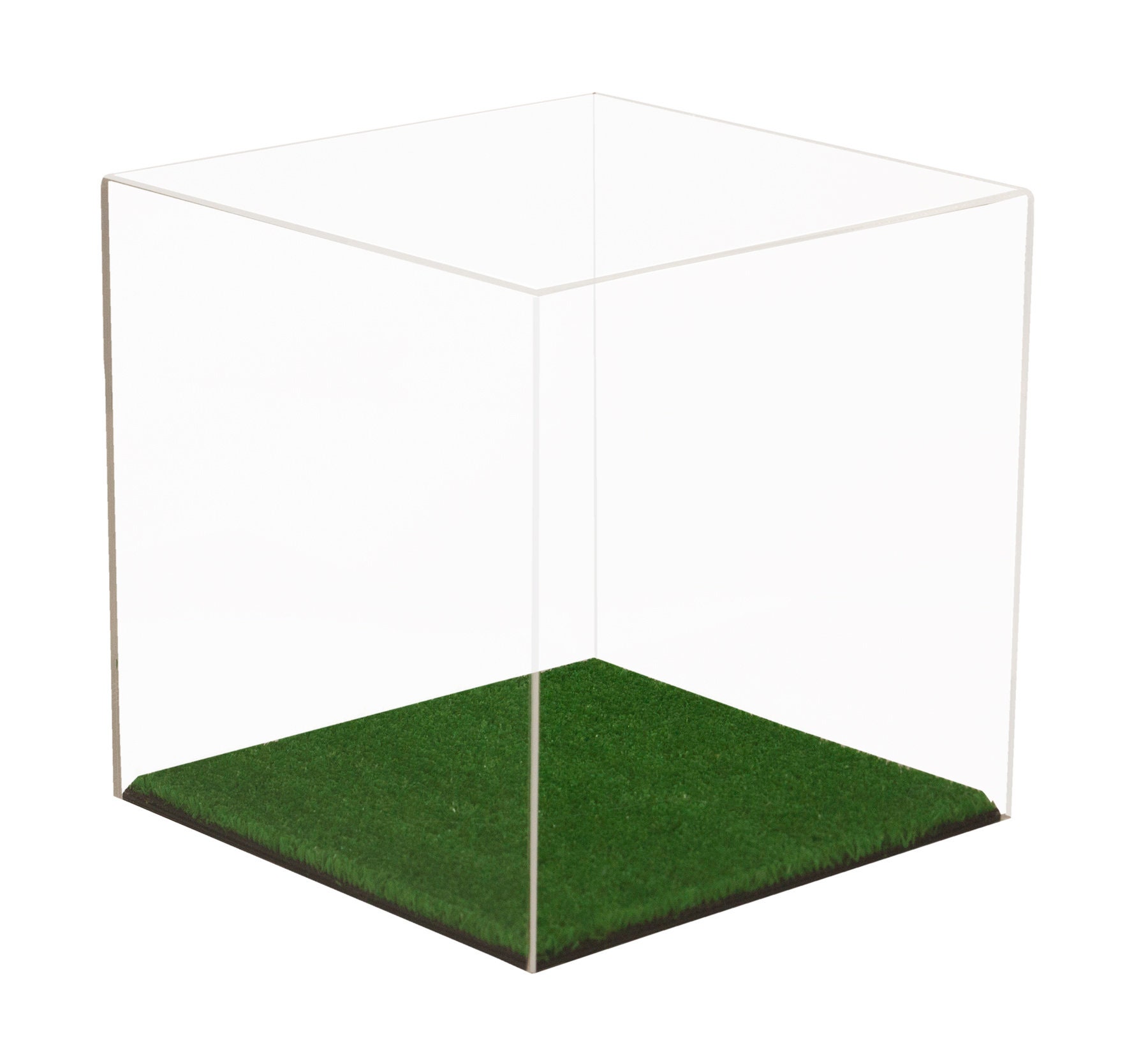Deluxe Acrylic Full Size Soccer Ball Display Case With Turf Floor (A007 ...