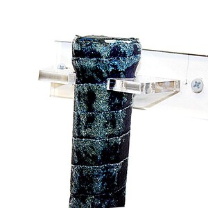 Deluxe Clear Acrylic Vertical Tennis Racquet Wall Mount Bracket (A052 ...