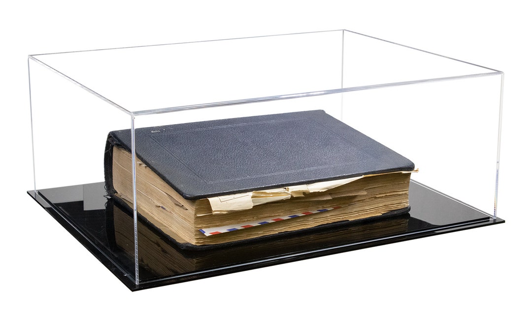 Acrylic Large Book Display Case - 18" X 14" X 7" (A014-A) - Etsy