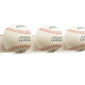 Deluxe Clear Acrylic Baseball Wall Mounted Floating Shelf - Etsy