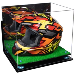 Better Display Cases Acrylic Motorcycle Helmet Display Cases - Large ...