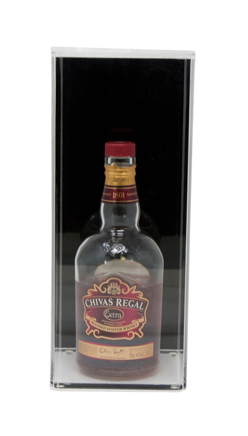 Deluxe Acrylic Wine Bottle Display Case - Etsy