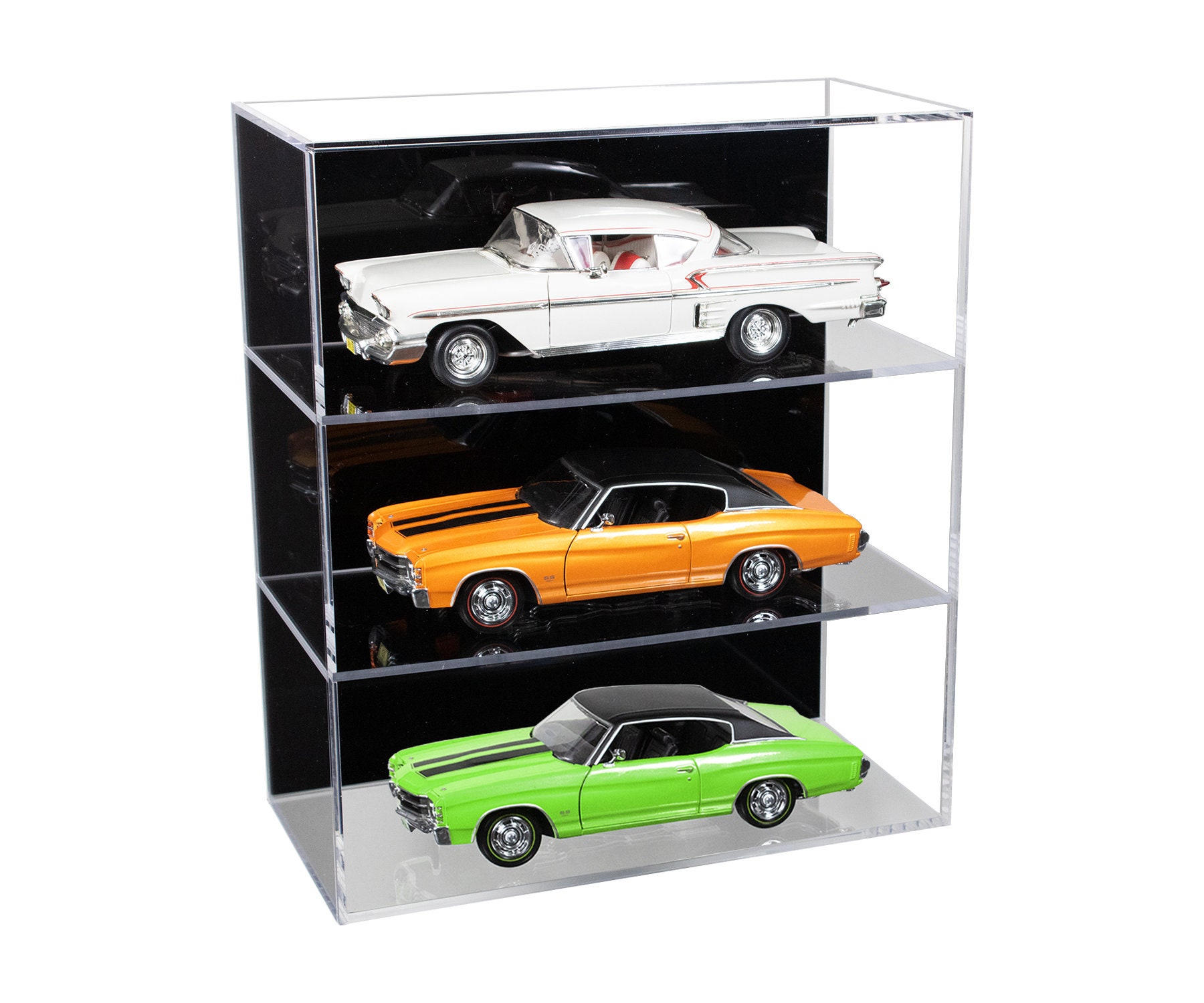 Clear Acrylic Diecast Model Car Display Case With Shelves - Etsy