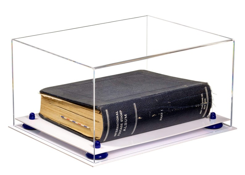 Versatile Display Case - Large Rectangle Box With Clear,mirror & Wall ...
