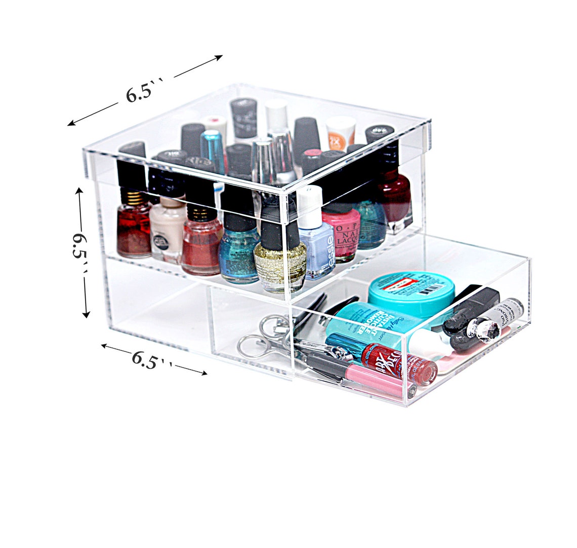 Deluxe Clear Acrylic Multi Purpose Cosmetic Organizer for All - Etsy