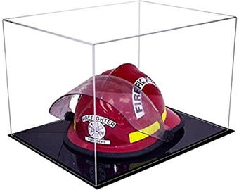 Firefighter Helmet Display Case - Etsy