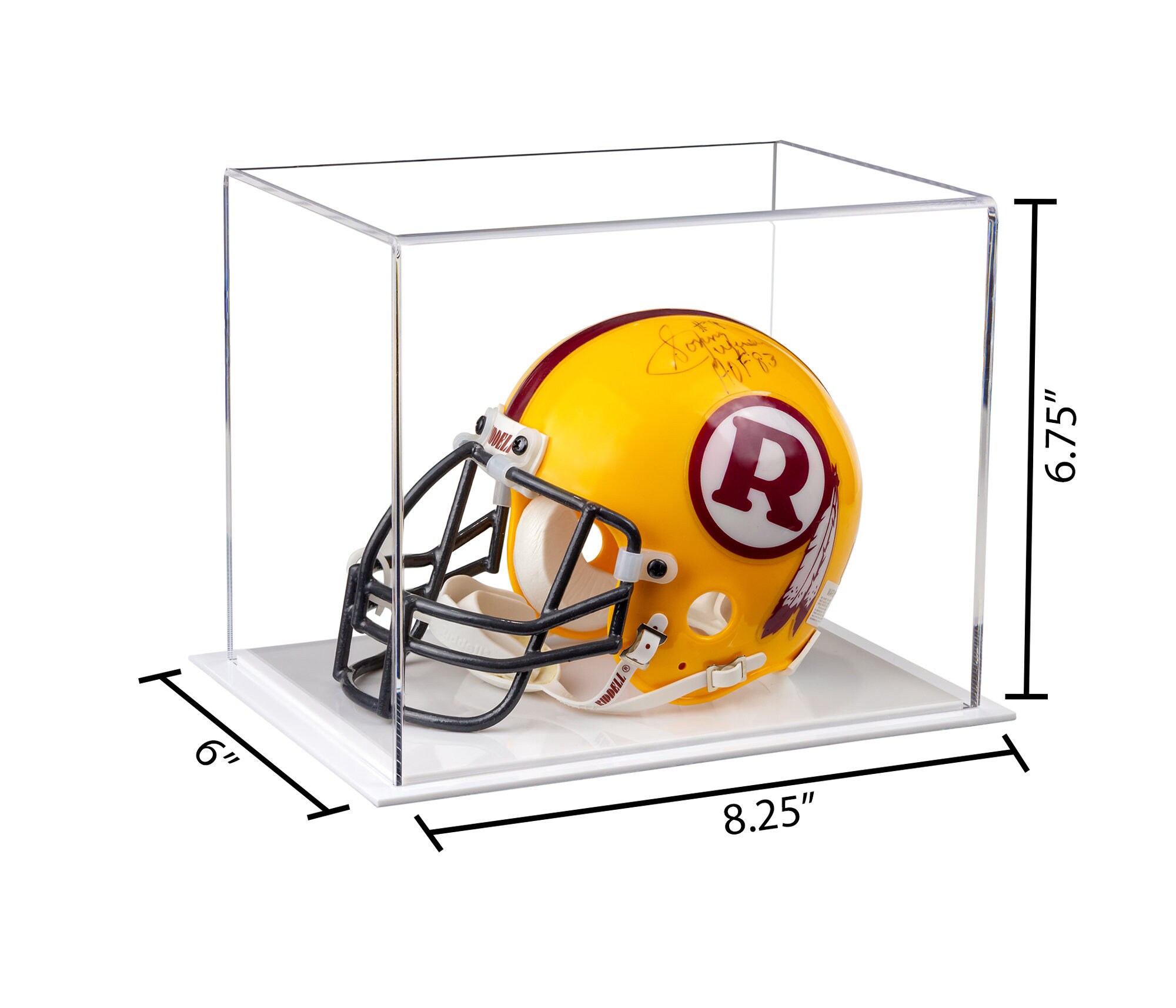 Versatile Acrylic Display Case - Small Rectangle Box 8.25" X 6" X 6.75 ...