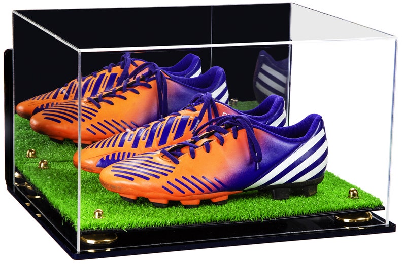 Acrylic Large Shoe Pair Display Case for Soccer Cleats - Etsy