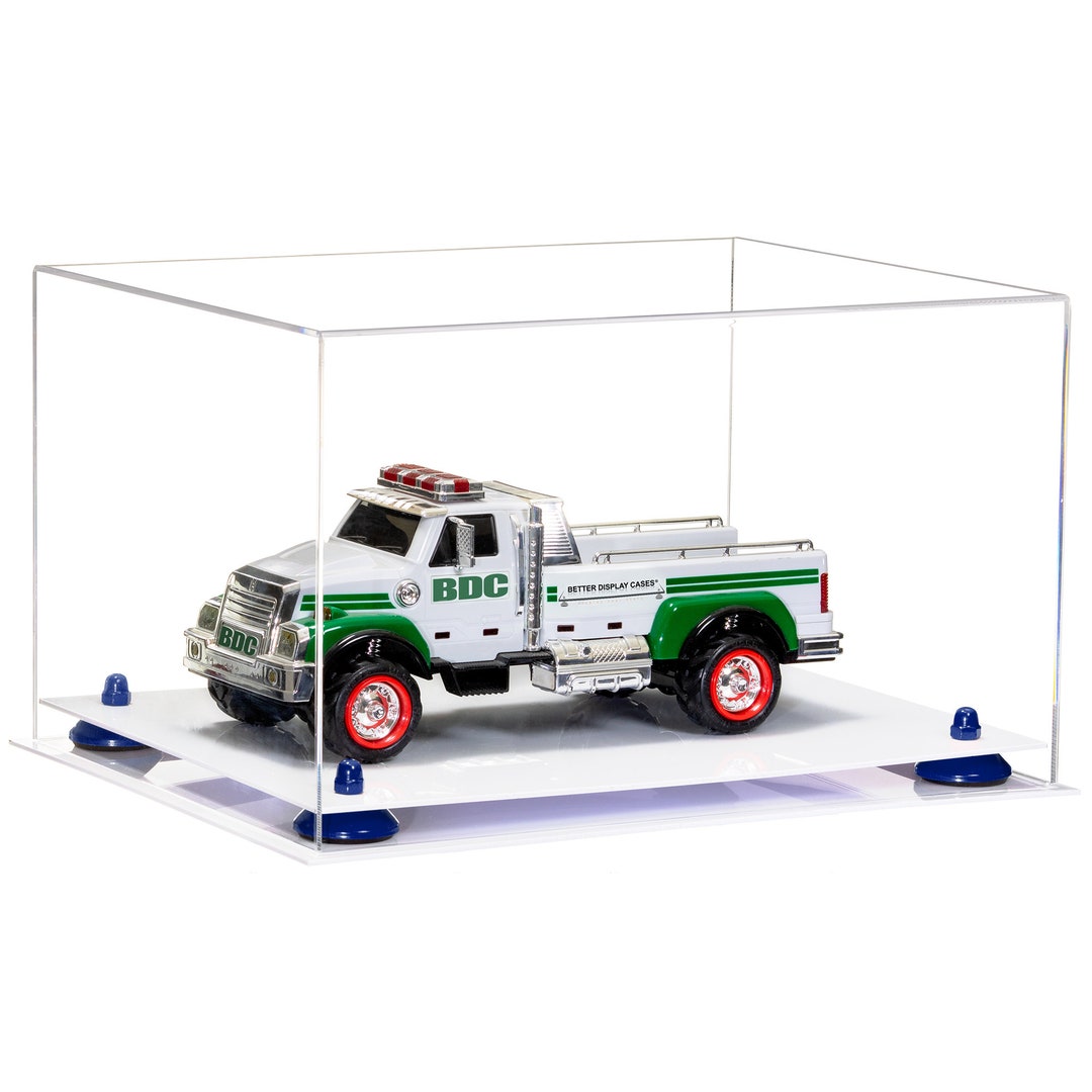 Versatile Acrylic Display Case - Medium Square Box With Mirror, Wall ...