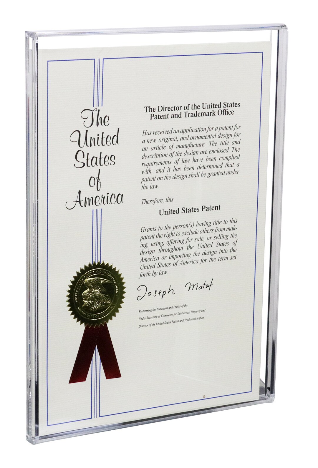 Clear Acrylic Patent Display Case - 8.5"(l) X .5"(d) X 12"(h) (A134) - Etsy