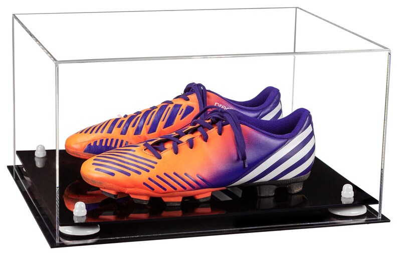 Clear Acrylic Shoe Pair Display Case for Soccer Cleats | Etsy
